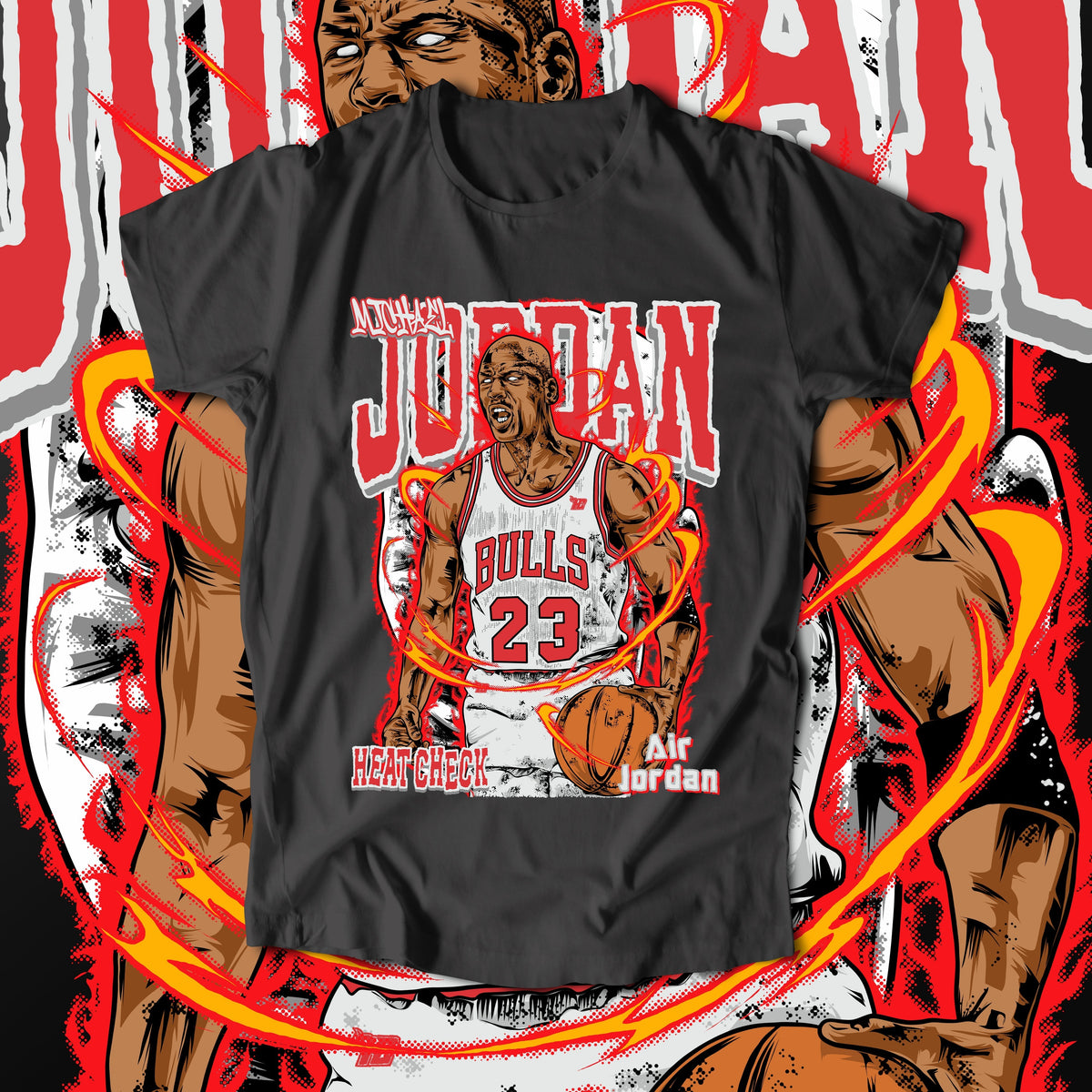 Michael Jordan t-shirt, basketball apparel, sports clothing - Michael ...